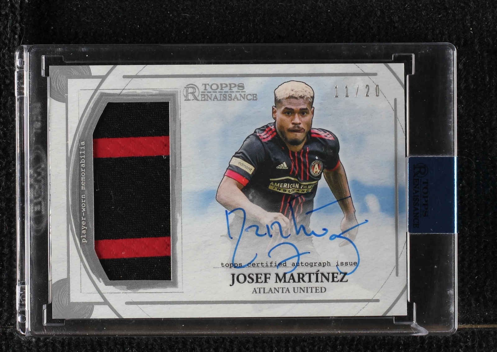 2022 Topps Renaissance MLS - Autographed Relics #AR-JM2 Josef Martinez ...