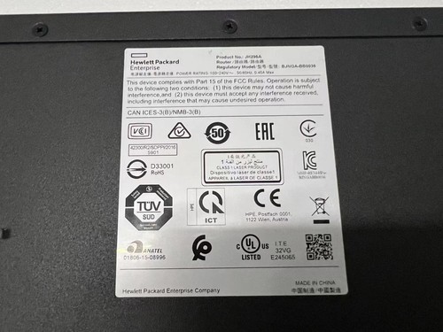 HPE MSR954 1GbE+SFP Router JH296A | eBay