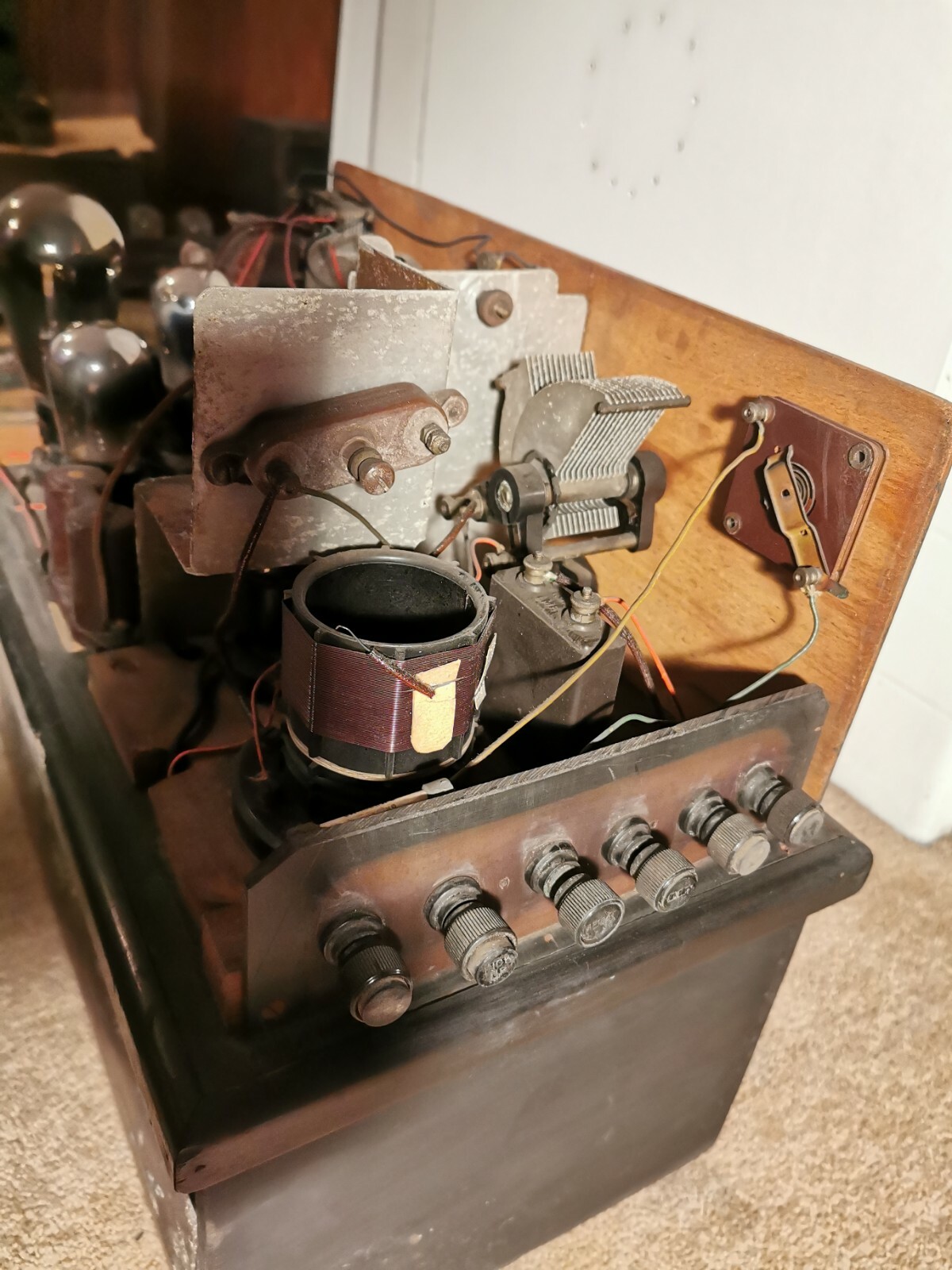 Rare Vintage Radio Valve Wireless Broadcast 1920-1930's | eBay