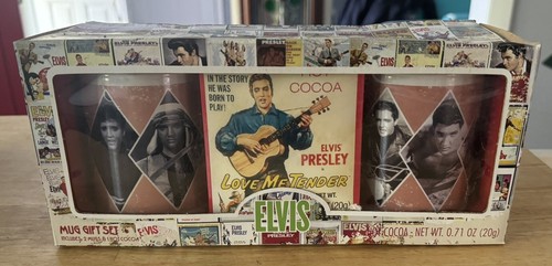 Elvis Presley Gift Set Chocolate With 2 Mugs LOVE ME TENDER | eBay