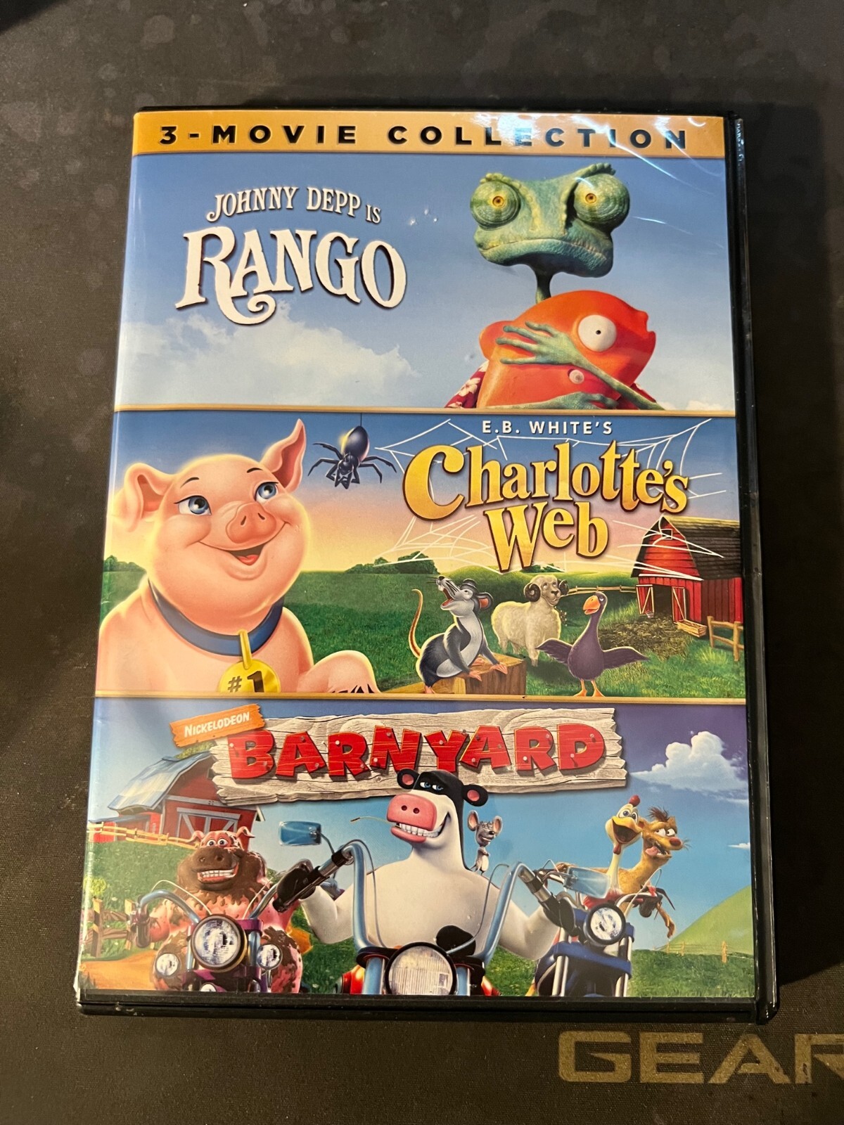 Rango Charlotte's Web Barnyard 3-Movie Collection DVD Used | eBay