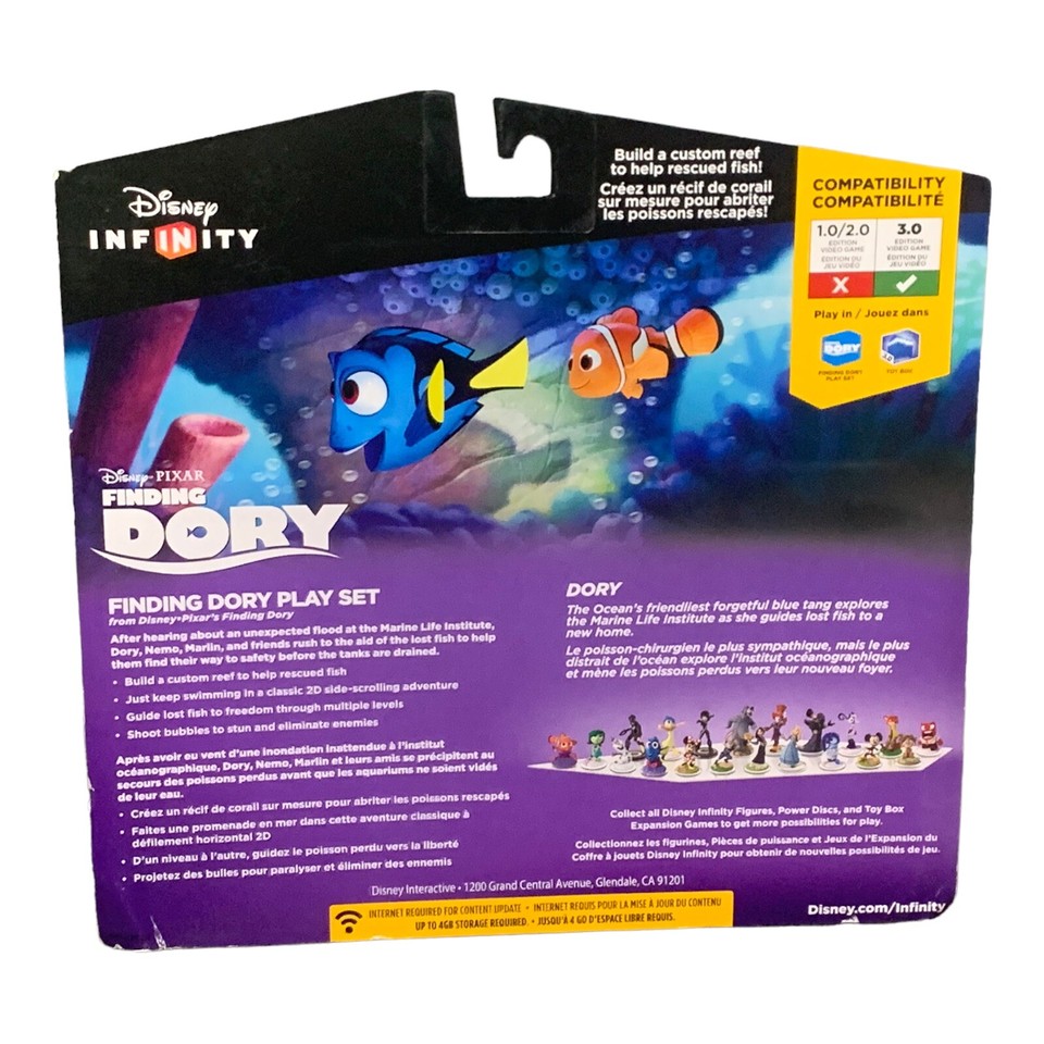 Disney Infinity 3.0 Edition Finding Dory Play Set Pixar Figure New ...