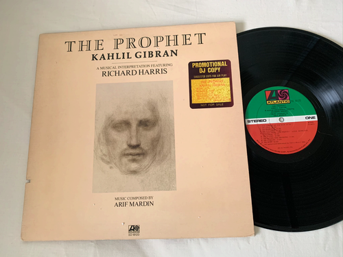 KAHLIL GIBRAN - THE PROPHET RICHARD HARRIS 1974 ATLANTIC RECORDS ROCK ...