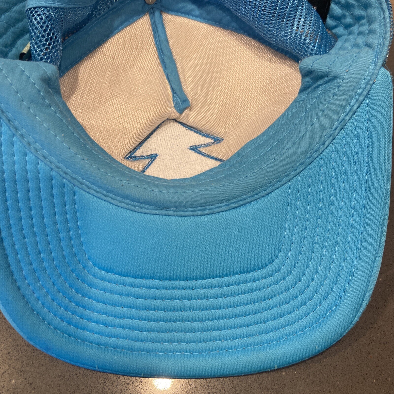 Gravity Falls Aqua Embroidered Dipper BLUE PINE TREE … - Gem