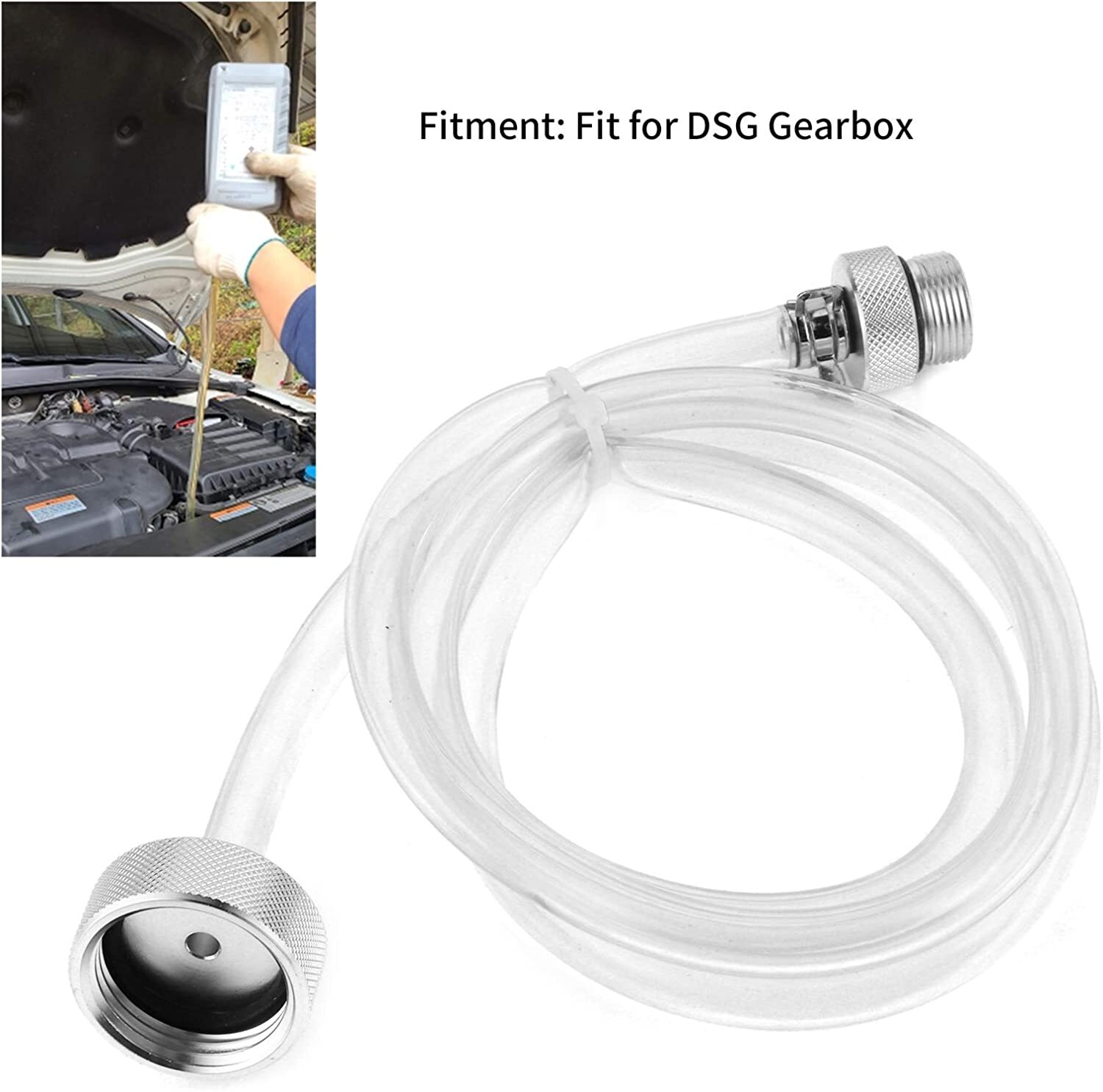 DSG Gearbox Oil Filling Hose & Oil Change Adaptor Kit VAS 6262A for VAG ...