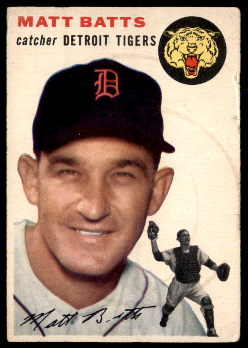 1954 Topps #88 Matt Batts | eBay