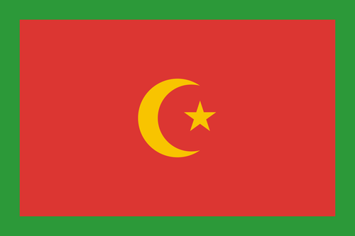 Uzbekistan Flag Khanate of Bukhara Emirate Karakalpak ASSR Khanate ...