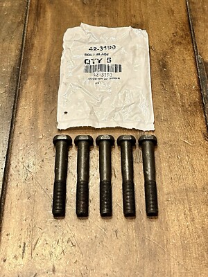 TORO Blade Bolt (5-Pack) 22168 22177 22188 22196 22198 42-3190 Genuine ...