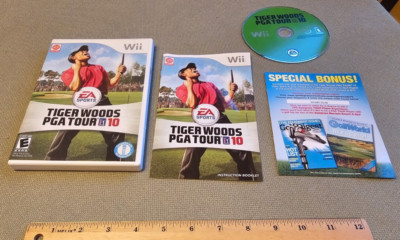 Wii Tiger Woods PGA Tour 10 (Nintendo Wii 2009) Complete w/ Box, Manual ...