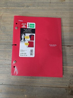 Mead Five Star Brand Attach-A-Folder; Snap Together 2 Pocket File ...