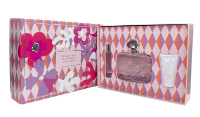 Beautiful Magnolia Estee Lauder Women 3pc Set (3.4 oz EDP + Lotion ...