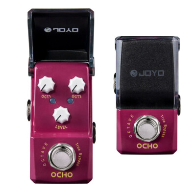 JOYO JF-330 Ocho Octave Mini Single Guitar Effect Pedal Stompbox True ...