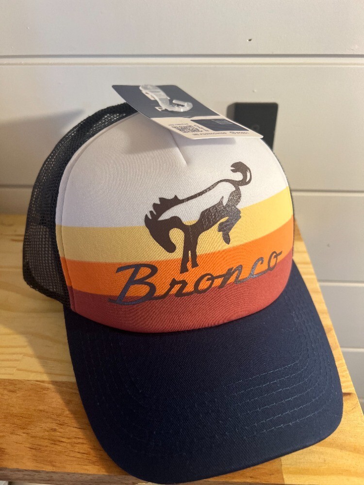 Ford Bronco Snapback Hat Cap Foam Padded Mesh-Back Licensed Product ...