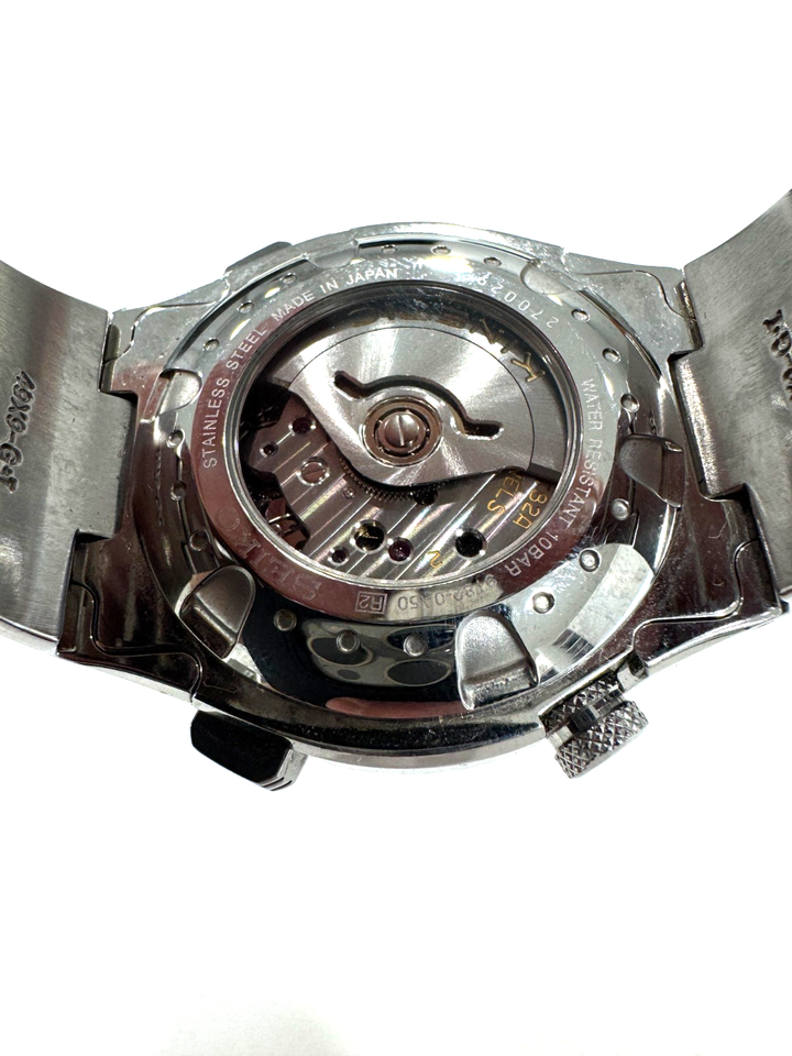 Seiko Sportura Kinetic Chronograph 9T82-0A50 Men's Watch - MINT ...
