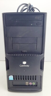 Gateway Windows XP Professional Desktop Tower Black 9003698 W/ Power ...