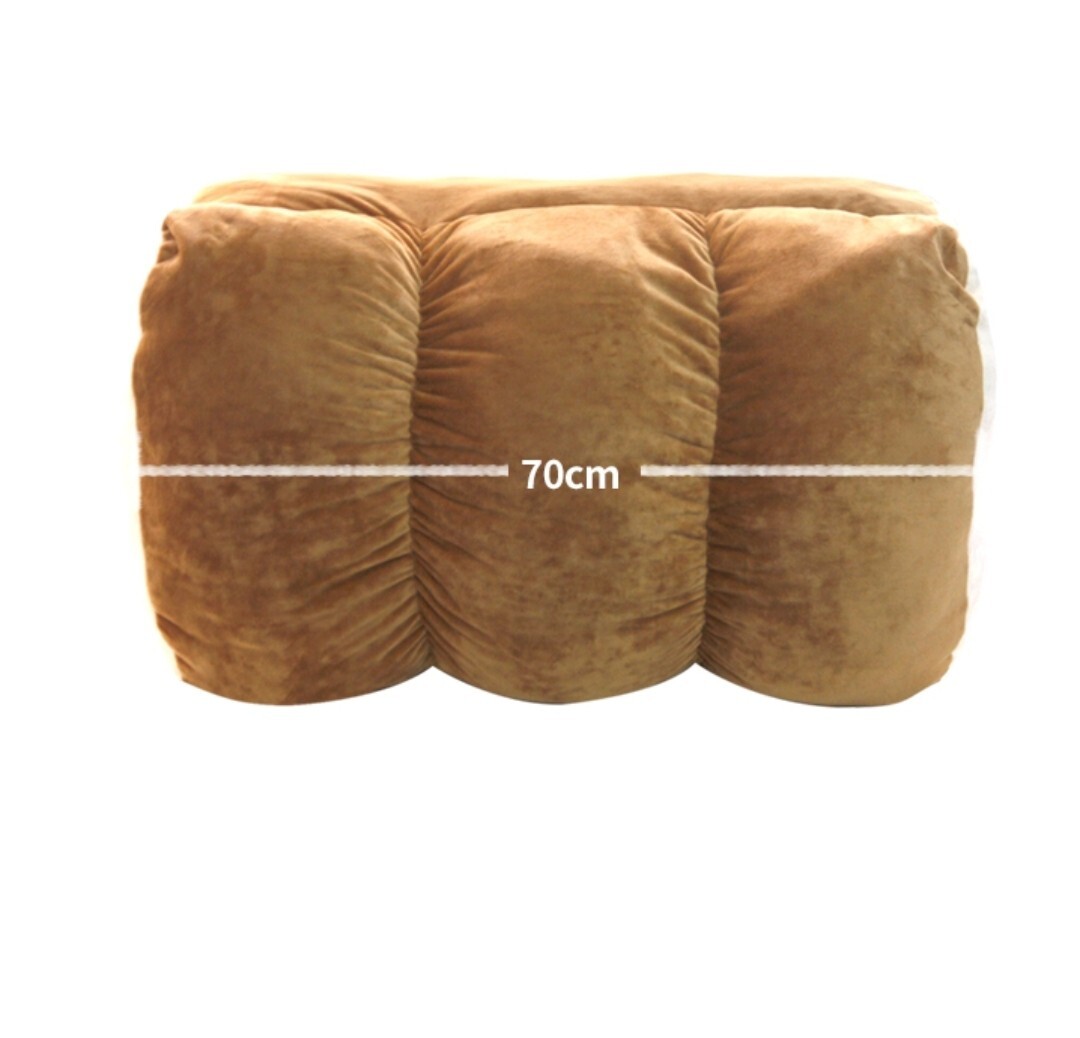 Cotton Food Bread Cushion Plush Toy Stuffed Big Size Doll 70cm 27 ...