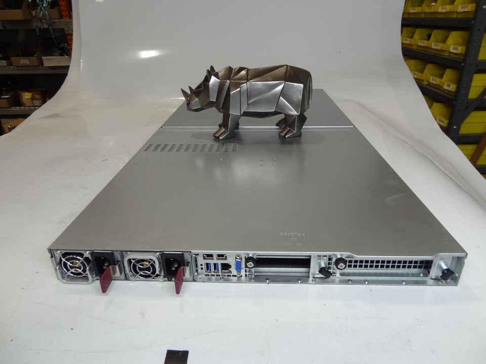 SuperMicro 1028GQ-TR 1U Server W/ X10DGQ, AOM-PIO-I2G, 4x CBL-0484L, 2x ...