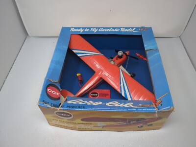 VTG COX ACRO-CUB Gas Engine Powered .049 Acrobatic Model Airplane | eBay