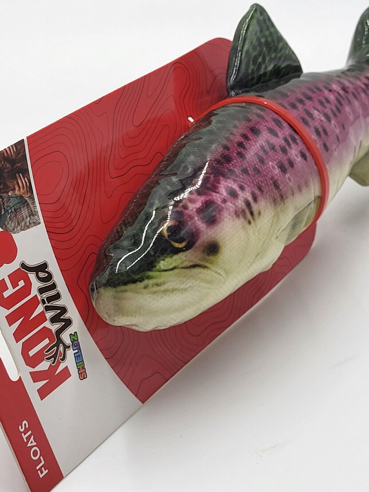 KONG Shieldz Wild Fish Training Dummy Floating 11" Dog Fetch Toy *Pick ...