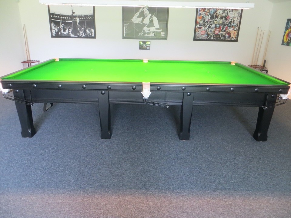 Full Size Black Snooker Table with Free Professional Delivery and ...