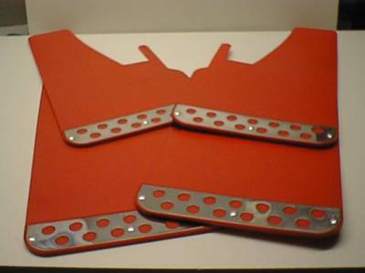 Red RALLY Mud Flaps Splash Guards fits PORSCHE MACAN | eBay UK