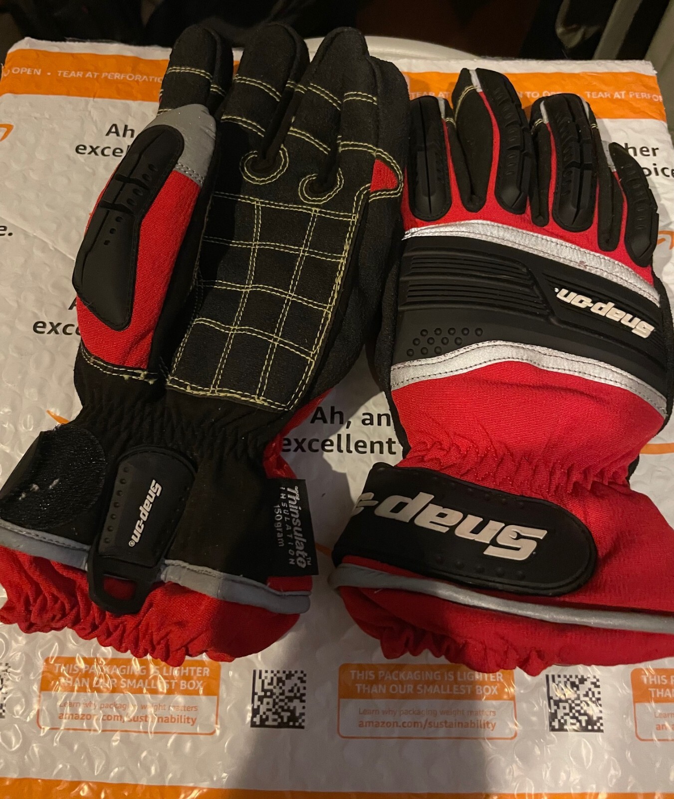 glove505rm Snap-On Deep Freeze Winter work gloves | eBay