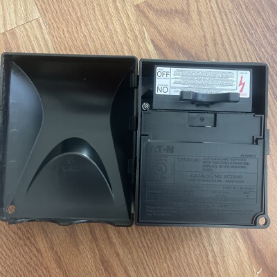 Eaton ACD60R Non-Fused Pullout Non-Metallic Air Conditioning Disconnect ...