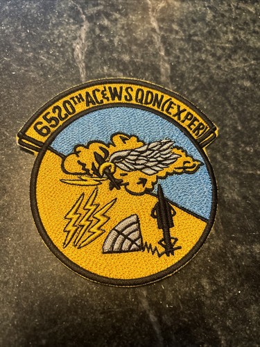 6520th SQUADRON AC&W AIR FORCE PATCH USAF Radar Rare SAGE MITRE Truro ...