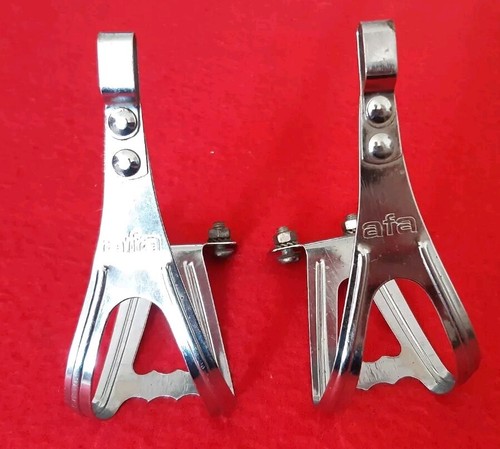 AFA Cale Pieds Vélo Vintage Toe Clips Old Bicycle Classique Rétro | eBay