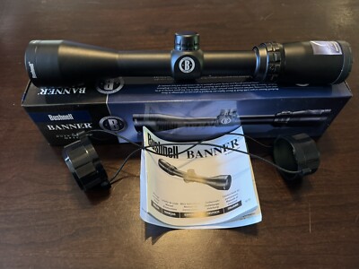 Bushnell 613948 3-9x 40mm Banner Rifle Scope - Black New In Sealed Box ...