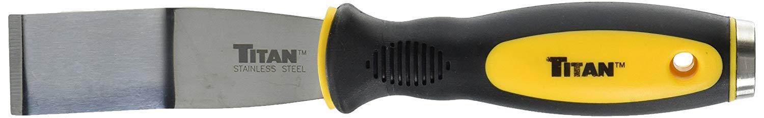 Titan Tool Professional Offset Rigid Stainless Steel Scraper 1-1/4 inch ...
