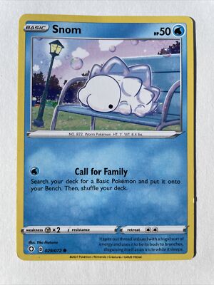 Pokémon TCG Snom Shining Fates 029/072 Regular Common | eBay