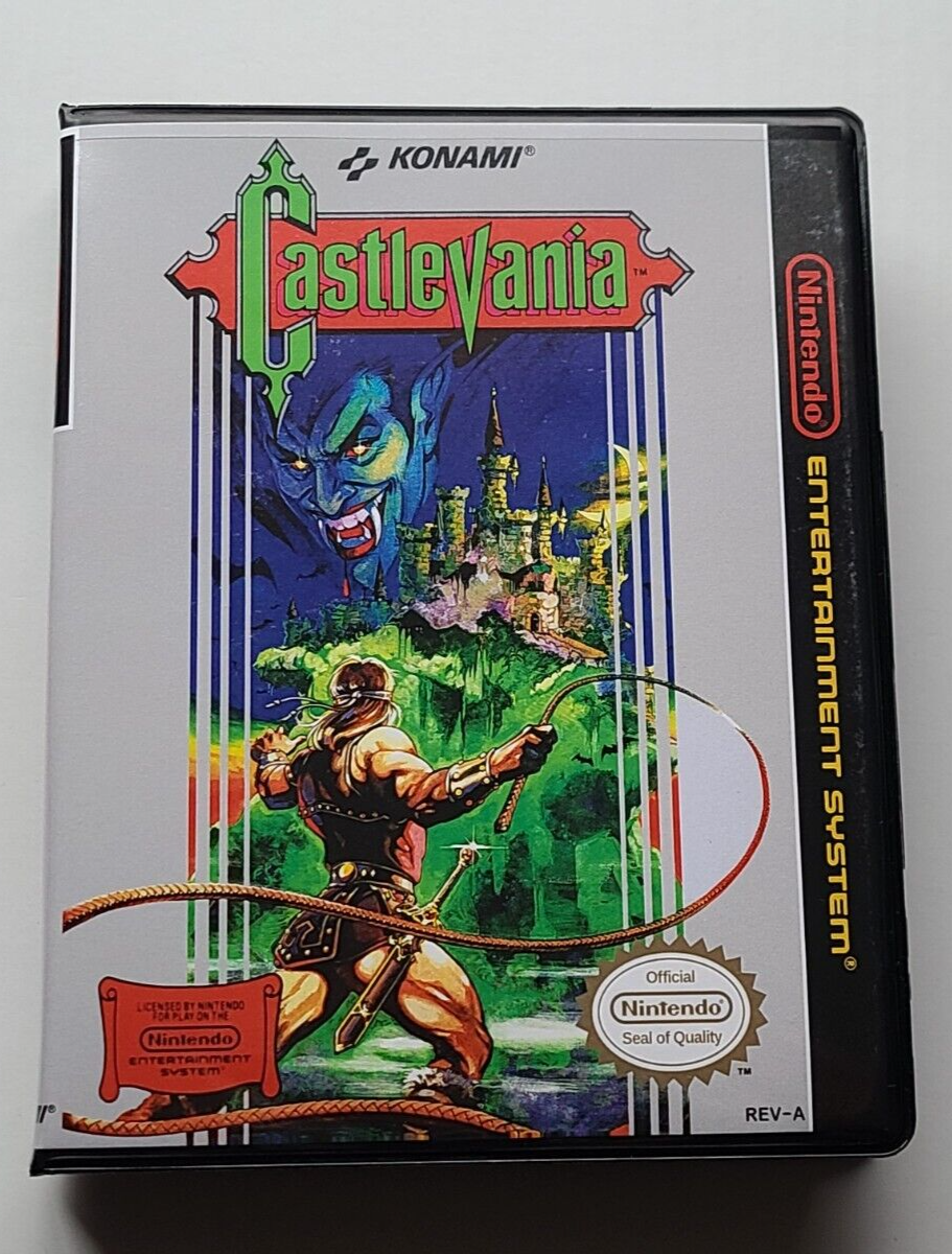 Castlevania CASE ONLY Nintendo NES Box BEST QUALITY AVAILABLE | eBay
