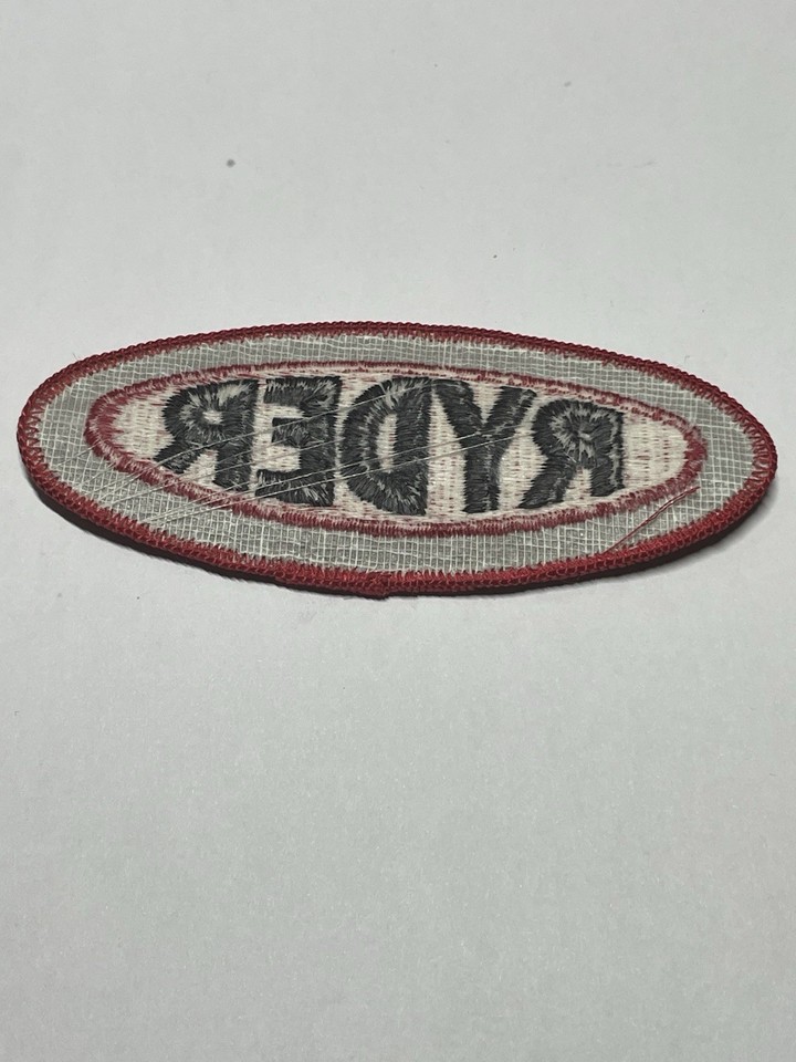 Ryder Trucks Patch Embroidered Sew on Iron On Patch Moving #F60 | eBay