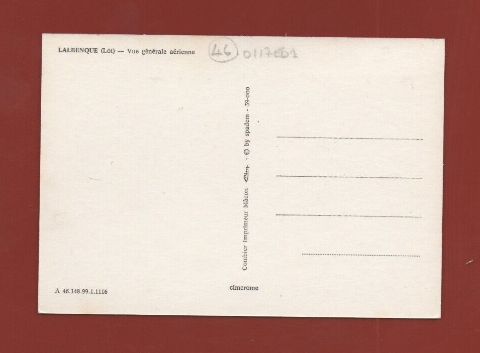 LALBENQUE - Vue générale aérienne .... (L7700) | eBay