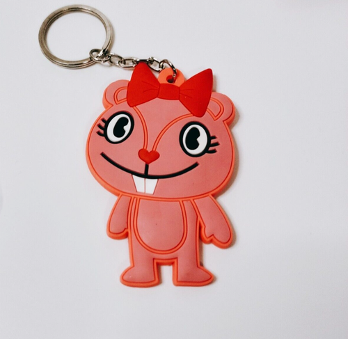 2005 Happy Tree Friends Giggles Rubber Keychain Strap Mondo Media ...
