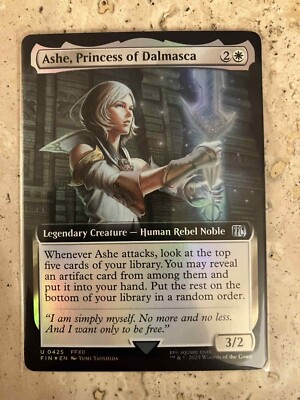 Ashe, Princess of Dalmasca Extended Art Foil (FIN) Final Fantasy MTG ...
