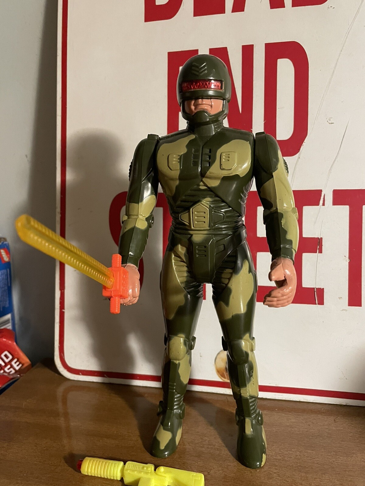 Vintage 1988-90 Robocop Action Figure Lot ~ Bootleg Robocop W/ ED-209 ...