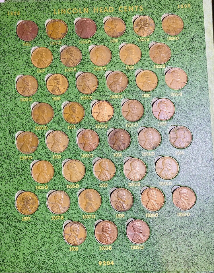 1909-1971 wheat penny book No 1909 S VDB But Have A 1922 No D | eBay