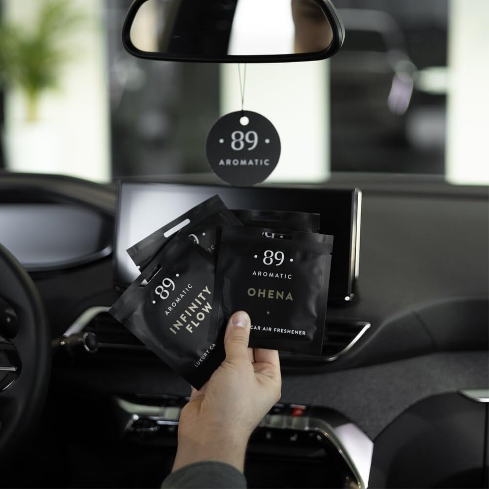 Aromatic 89 Luxury Hanging Paper Car Air Freshener Office- Choose Your ...