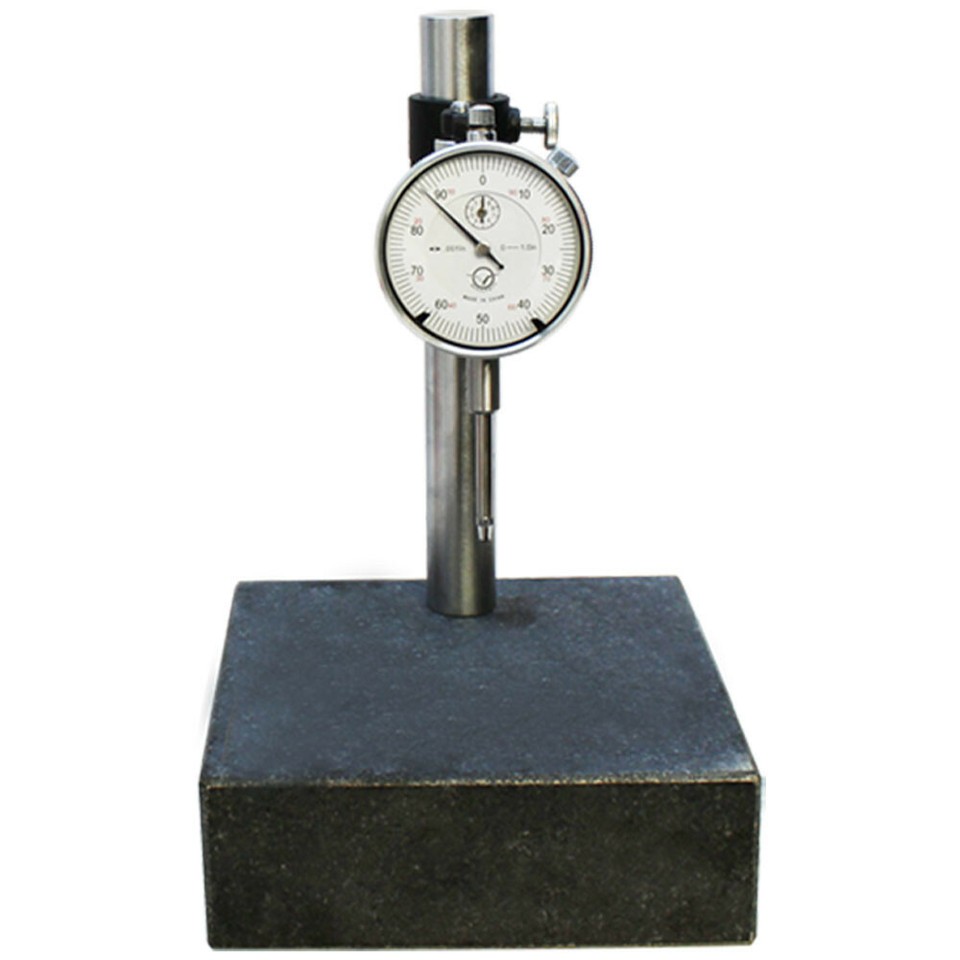 6x6x2 Granite Check Stand Surface Plate & DIAL INDICATOR Gauge Granite ...