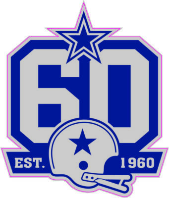Cowboys Est 1960 Mini Football Helmet Decals | eBay