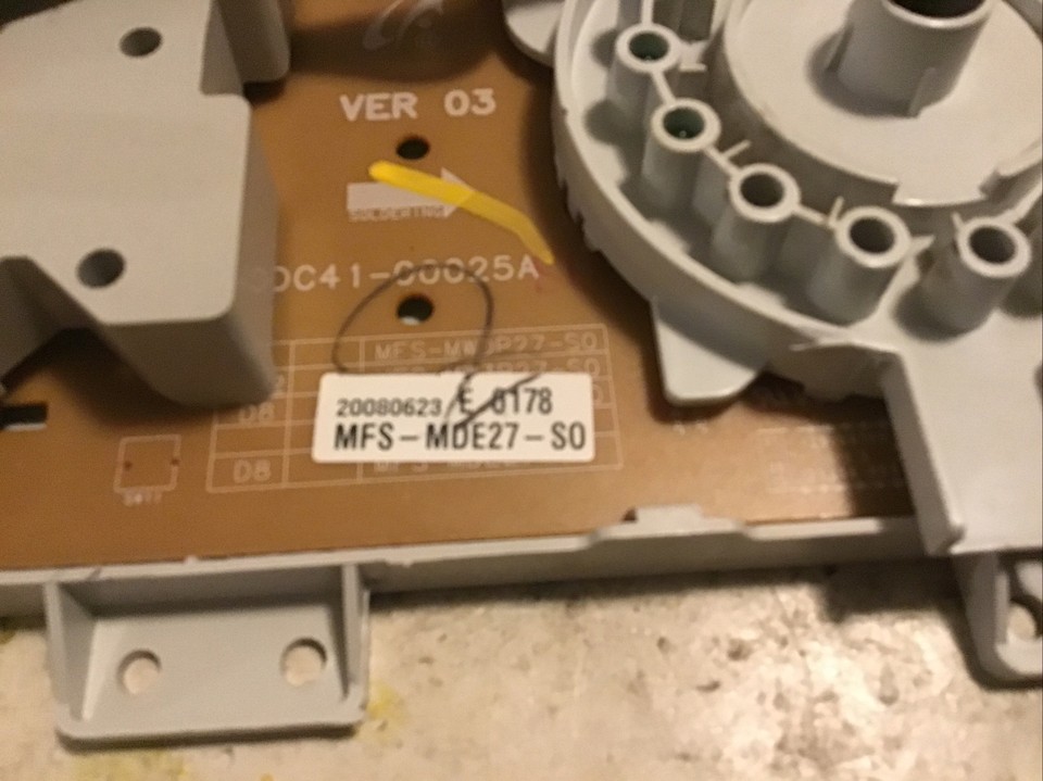 DC41-00024A Samsung Dryer User Interface Control Board.#142 | eBay