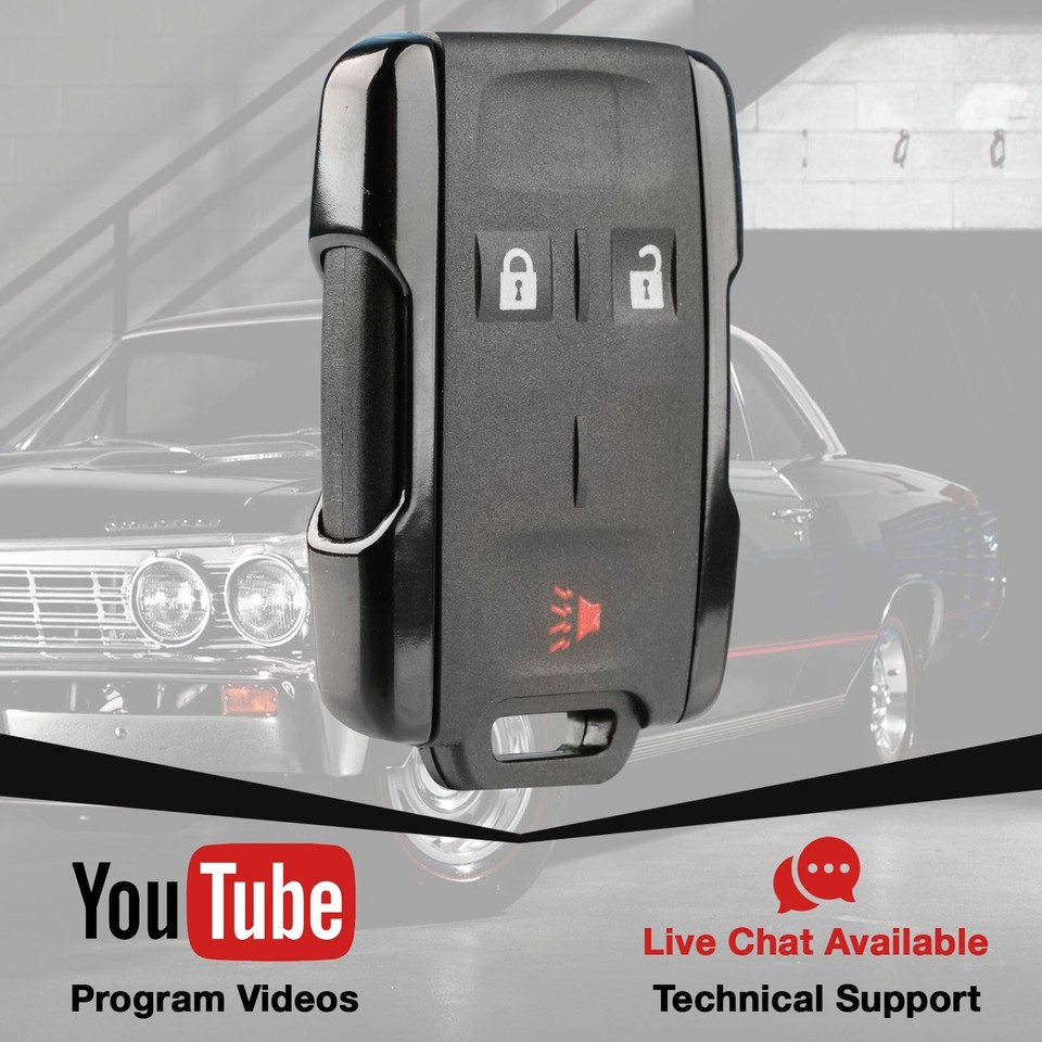 2 Key Fob Remote Replacement for 2014-2019 Chevrolet GMC 13577771 M3N ...