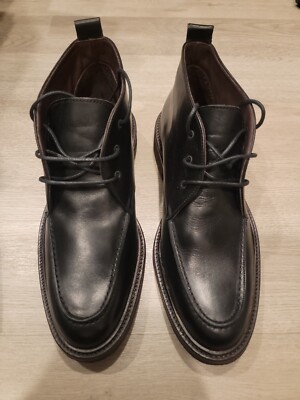 VINTAGE Samsonite Black Leather Shoes Size 7 US. GORGEOUS CONSTRUCTION ...