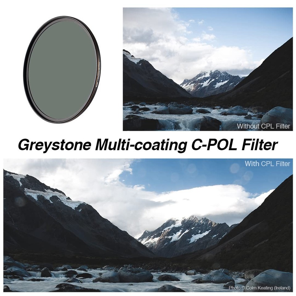 Greystone CPL Filter Optical Glass Multi-Coating Nano Coating ...