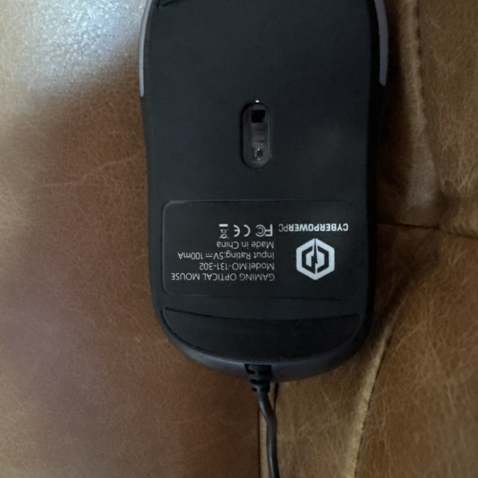 CyberPower PC Elite M2 Gaming Mouse MO-131-302 RGB 6 Color Button ...