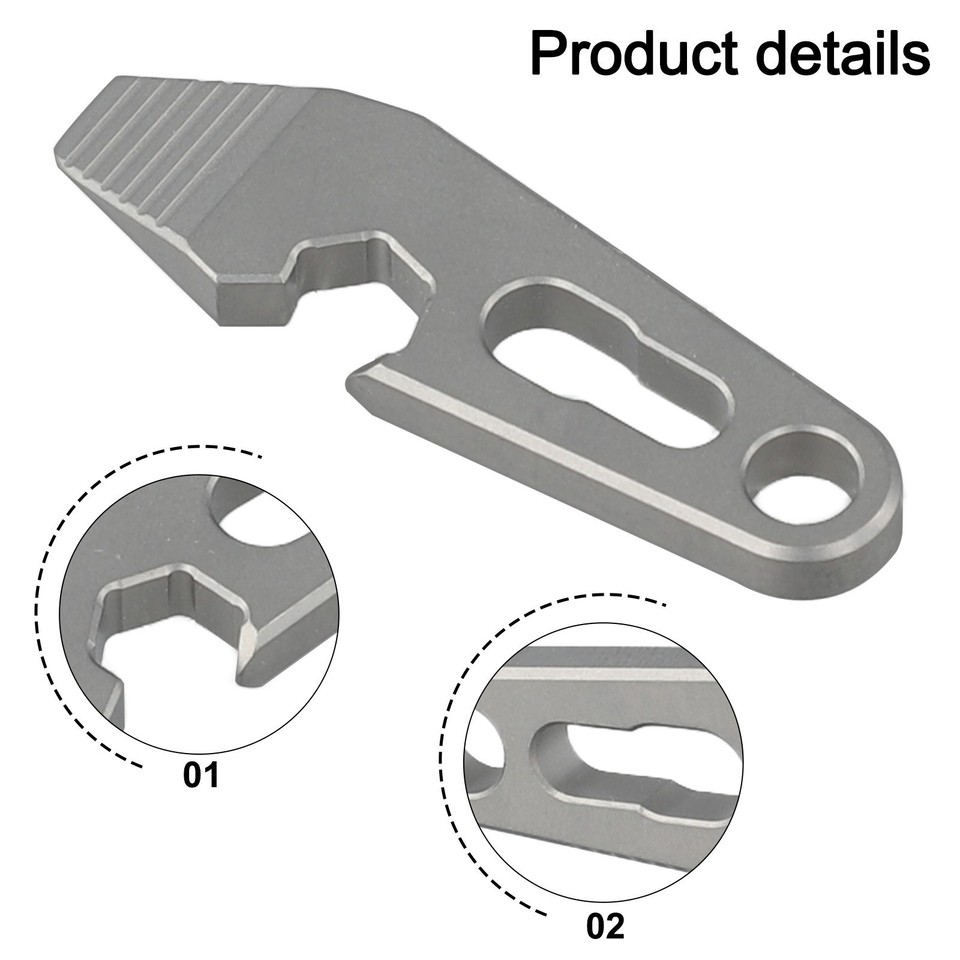 Multipurpose Crowbar Bottle Opener Keychain Tool for Outdoor ...