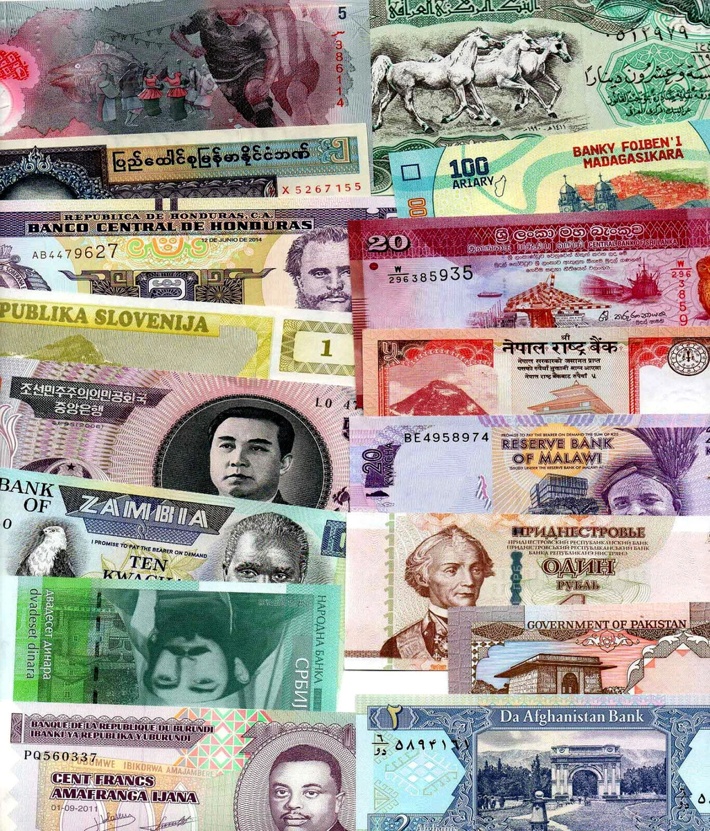 Notes Of Different Countries