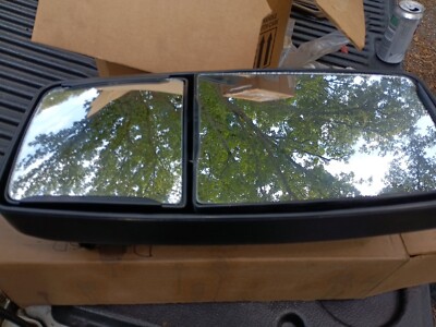 ROSCO SCHOOL BUS 7"X17" REMOTE DUAL MIRROR HEAD OVERHANG MIRROR R717OG ...